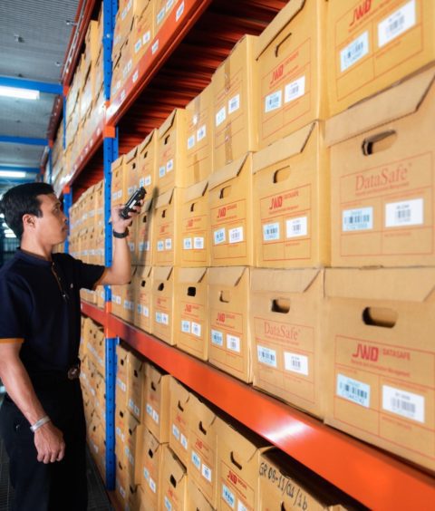 บริการกล่องบรรจุเอกสาร - JWD Datasafe