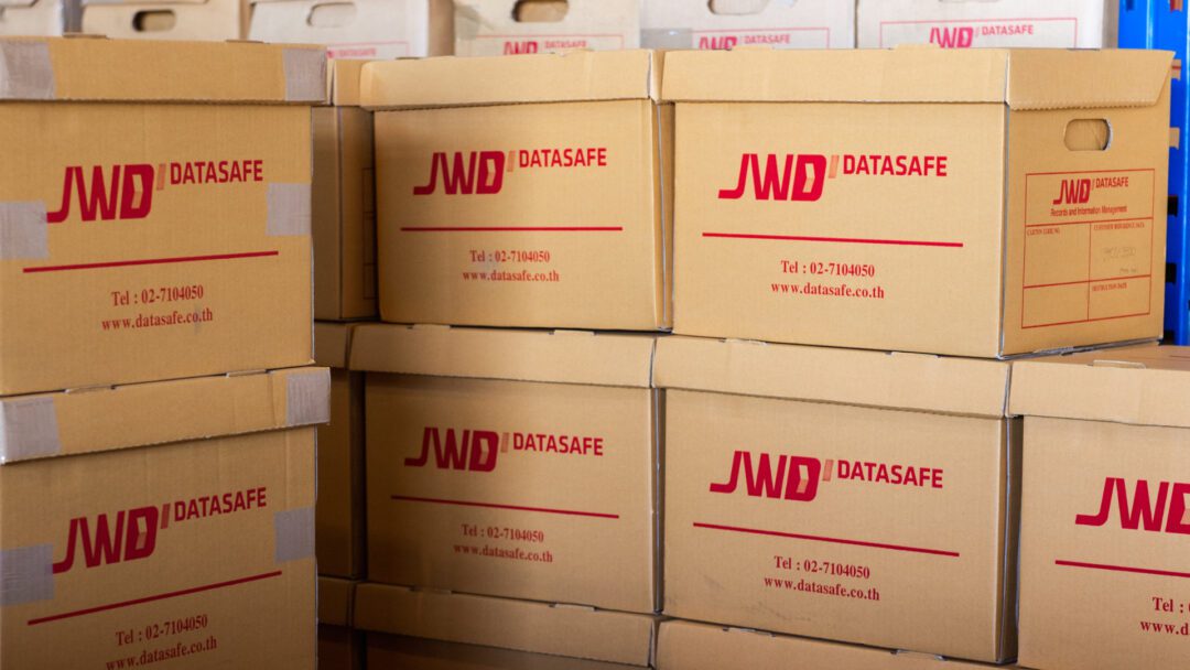 บริการกล่องบรรจุเอกสาร - JWD Datasafe