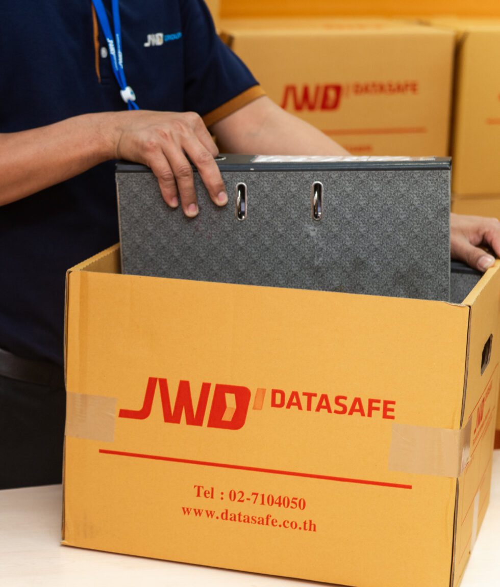 Packing and indexing service - JWD Datasafe