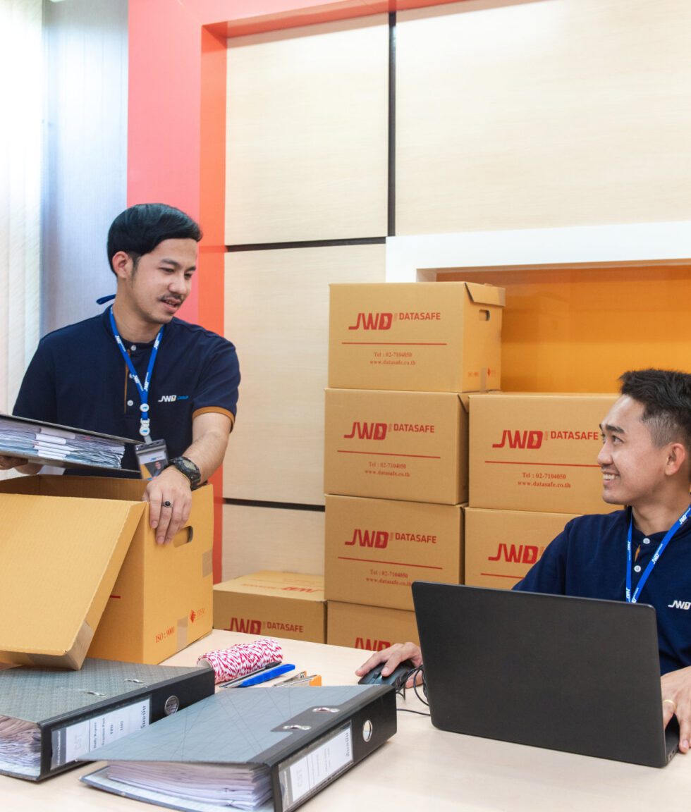 Packing and indexing service - JWD Datasafe